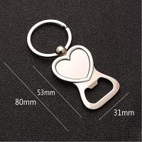 China Custom Die Cast Bottle Opener Sublimation Blanks Aluminum Stainless Steel for sale