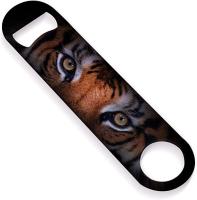China 65*12mm Creative Personalised Metal Bottle Opener Custom Stainless Steel Bottle Opener Keyring for sale