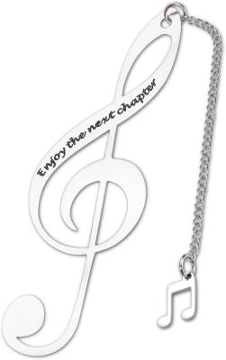 China Colored Enamel Silver Plated Metal Gift Bookmarks Custom Logo Promotional for sale