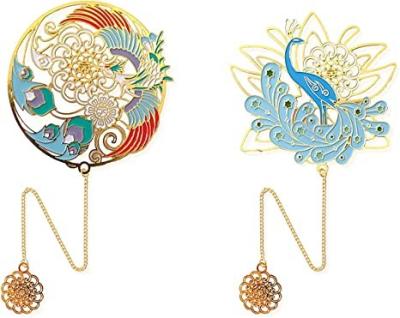 China Personalised Custom Metal Bookmarks For Gifts for sale