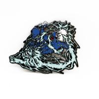 China Custom Metal lapel pin badges Anime Character Hard Enamel Pin Badges with giltter for sale