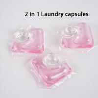 China Double Chamber Laundry Capsules Sterilize Remove Mites Protect Color And Leave Fragrance For Deep Cleansing for sale