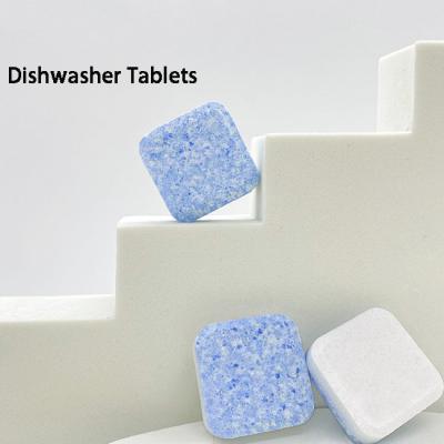 China Stain Removal Dishwasher Tablets Biodegradable Solid Form for Hard Water Cleaning for sale