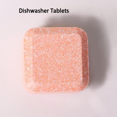 China Home Sized Dishwashing Tablets For Removing Oil And Brightening Dishes Without Leaving Any Residue for sale