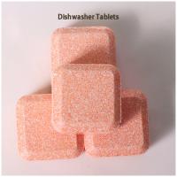 China Household  Dishwasher Tablets No Plastic Instant Three In One Decontamination Cleaning Dishwashing Block for sale