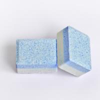China Spot Cleaning Effervescent Dishwasher Tablets Plastic Free Decontamination Block for sale