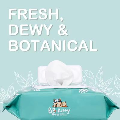 China Baby Hand And Mouth Special Customized Wet Wipes 80 Large Pack Newborn Supplies for sale