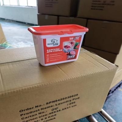 China 15g Direct Factory Laundry Detergent Pods Eight Effects In One Smooth Fragrant Mite Removing for sale