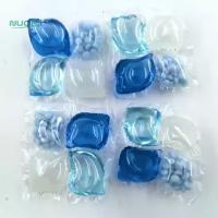 China Household Cleaning Four Chamber With Scent Booster Beads Laundry Detergent Pods for sale