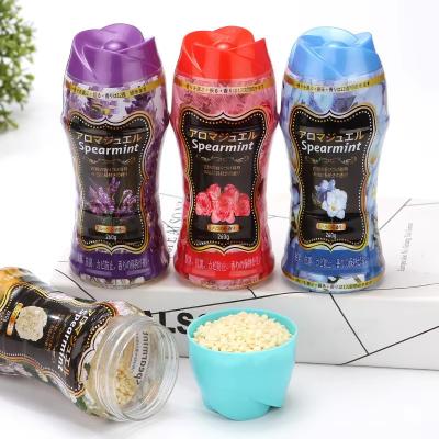China 260g Fabric Softener Freshener Fragrant Beans Eco Friendly Clothing Perfume Fragrance Booster Beads for sale