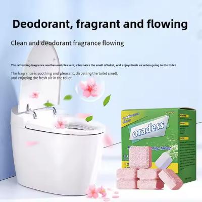China Household OEM ODM 15g Toilet Cleaner Solid Effervescent Tablets Toilet Cleaner Tblets for sale