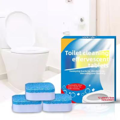 China Solid Household Odor Removal Bathroom Cleaner Effervescent Toilet Tablets for sale