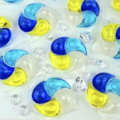 China 15g Four-In-One Long-Lasting Fragrance Four-Chamber Design Laundry Detergent Pods for sale