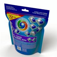 China Convenient Laundry Pods for Cleaning Safe For Colors 72 Count Package Size for sale
