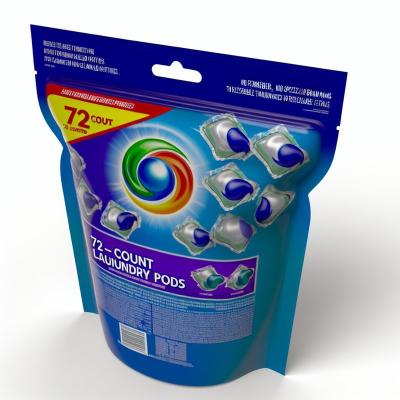 China Convenient Laundry Pods for Cleaning Safe For Colors 72 Count Package Size for sale