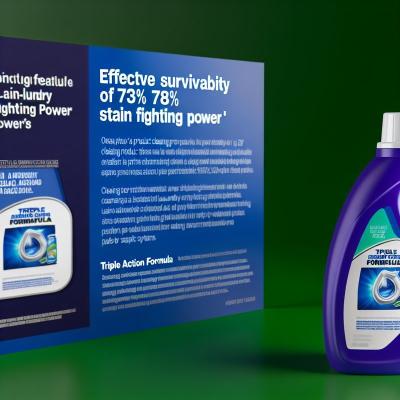 China Effective survivability 73%-78% Stain Fighting Power Triple Action Formula Safe For Septic Systems Yes for sale