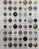 China Custom Logo Alloy Brass Round Metal Jeans Button Denim Jackie Metal Button for sale