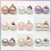 China Wholesale 10MM Pearl Button Plastic Sew Pearl Button Handmade Button for Ladies Clothes for sale