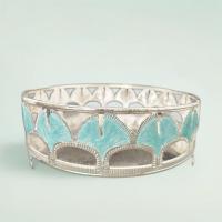 China Custom Home Decorators Serving Tray Round Storage Trays Hotel Decorative Trays for sale