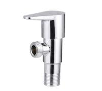China Balcony Plating Hot Water Angle Valve Electroplate SUS201 for sale