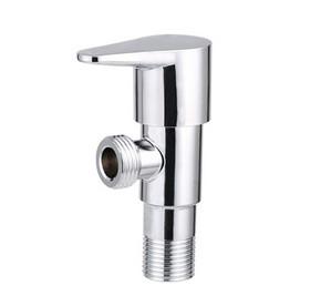 China Balcony Plating Hot Water Angle Valve Electroplate SUS201 for sale