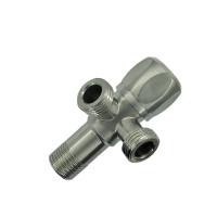 China 304 SUS 2 Way Angle Valve Toilet Water Stop Valve 10*5.5*3.5 for sale