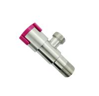 China 3/8in Water Faucet Angle Valve With Teflon Seats Dishwasher Angle Stop for sale