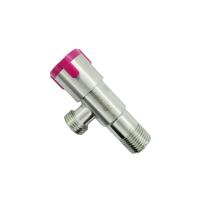 China 3/8in Water Faucet Angle Valve With Teflon Seats Dishwasher Angle Stop for sale