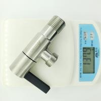 China 1/8 Faucet Angle Valve Brass SS304 SS201 Kitchen Angle Valve For Sink for sale