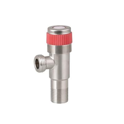 China Brushed Water Angle Valve 1 2 X 3 4 304 Stainless Steel 90 Degree 130g for sale