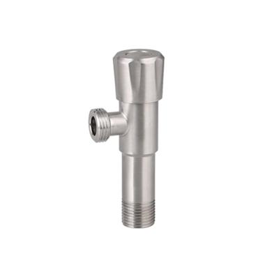 China 304 Stainless Steel Angle Valve 11*5.5*5.0 200g Customized Logo Quarter Turn for sale