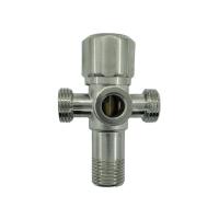 China Sanitary Fitting 3 Way Angle Valve For Shower Stainless Steel for sale