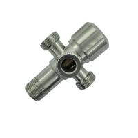 China Sanitary Fitting 3 Way Angle Valve For Shower Stainless Steel for sale