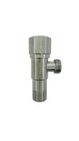 China Bathroom Faucet Angle Valve Chrome Stainless SUS 201 Male Connection for sale