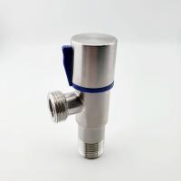China Half Inch Faucet Angle Valve Chrome Plated Corrosion Resisting for sale