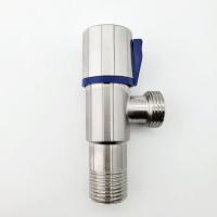 China Half Inch Faucet Angle Valve Chrome Plated Corrosion Resisting for sale