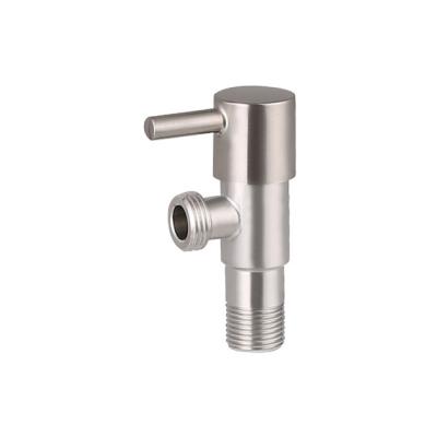 China CE Single Way Stainless Steel Angle Stops Plated Brush Finishing for sale