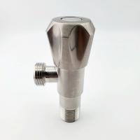 China SS201 Water Angle Valve For Sink Normal Temperature Quarter Turn for sale