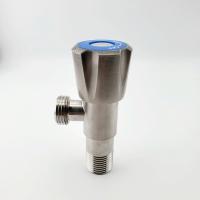 China 10*5.5*3.5 Hot Water Angle Valve One Way 201 SUS 174g OEM for sale