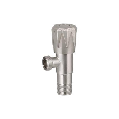 China SS201 Stainless Steel Angle Valve Normal Temperature 195g Kitchen Angle Stop for sale