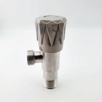 China SS201 Stainless Steel Angle Valve Normal Temperature 195g Kitchen Angle Stop for sale