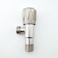 China SS201 Stainless Steel Angle Valve Normal Temperature 195g Kitchen Angle Stop for sale