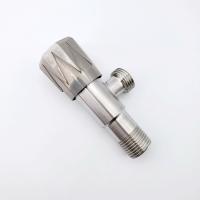 China SS201 Stainless Steel Angle Valve Normal Temperature 195g Kitchen Angle Stop for sale