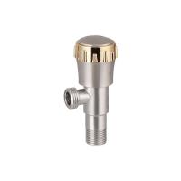 China Pipe Connection Kitchen Angle Stop Manual Control 3/4 3/8 Inch for sale