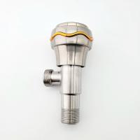 China Bathroom Basin Stainless Steel Angle Valve 1 Way SUS 201 Angle Valve for sale
