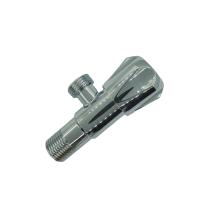 China 201 Polishing Plating Faucet Angle Valve Stainless Steel 11*5.5*5.0 for sale
