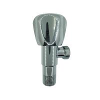 China 1/2*3/4*3/8 Healthy Angle Cock Valve For Toilet Kitchen 200 PSI for sale