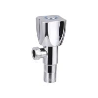 China Sanitary Faucet Angle Valve Two Control OEM 191g Polishing Plating for sale