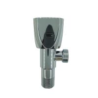 China Sanitary Faucet Angle Valve Two Control OEM 191g Polishing Plating for sale
