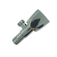 China Sanitary Faucet Angle Valve Two Control OEM 191g Polishing Plating for sale
